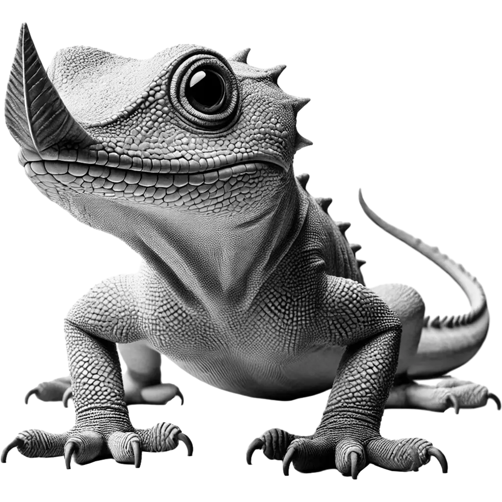 AnimalHub: Leaf-Nosed Lizard, Ceratophora Tennentii - Facts, diet ...