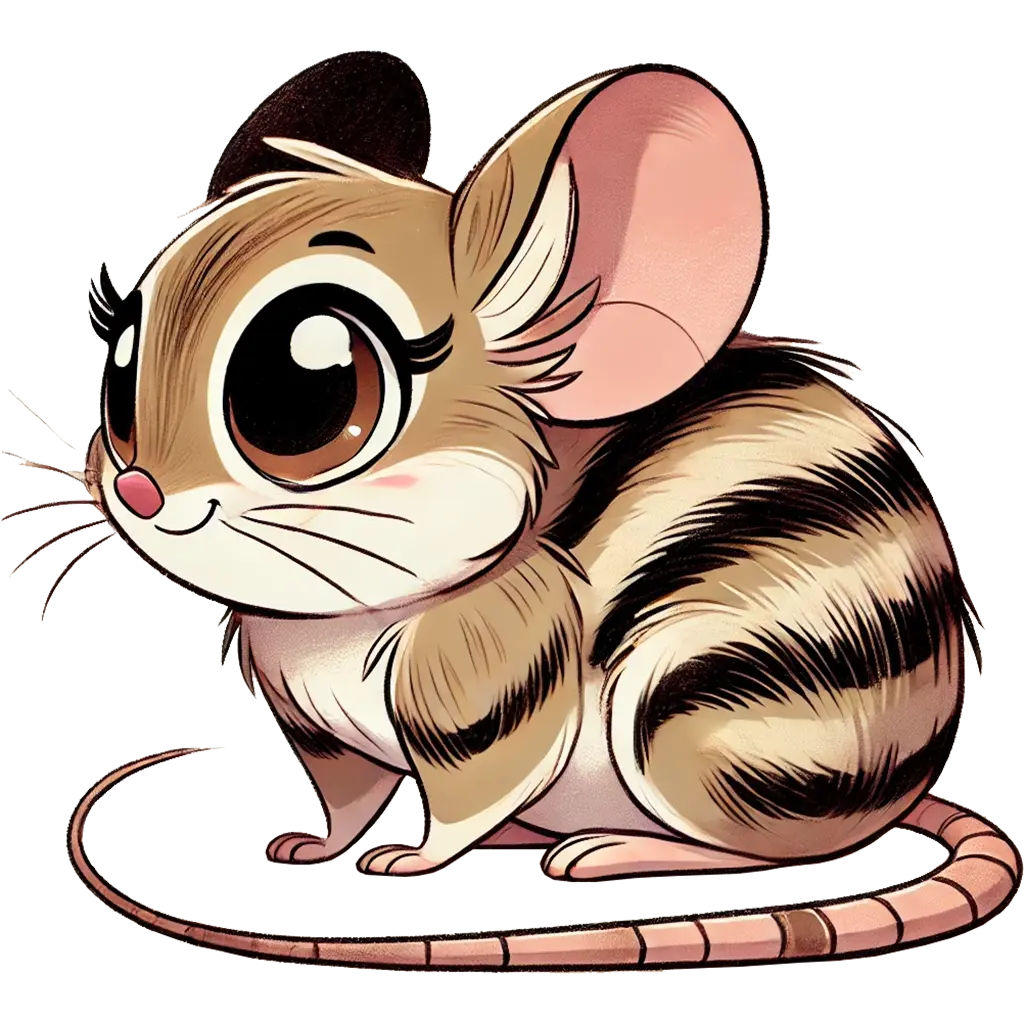 AnimalHub: Barbary Striped Grass Mouse, Lemniscomys Barbarus - Facts ...